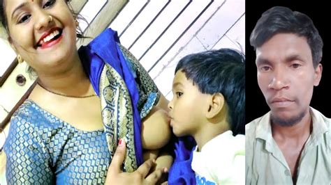 New Breastfeeding Vlog 2023 Beautiful Mom Breastfeeding Desi