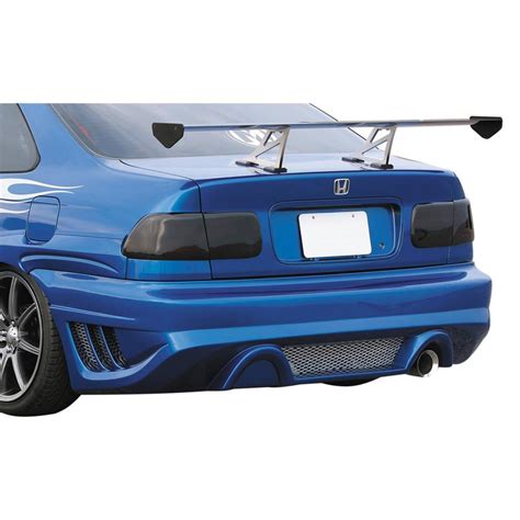 Honda Civic Coupe 2dr 1999 2000 Kbd 4 Piece Polyurethane Full Body Kit