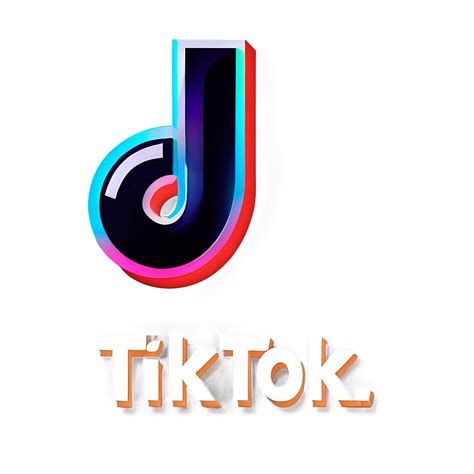 Download Retro Tiktok Logo Design Png Vhp61