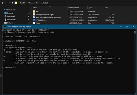 How To Find Out The Supported Install Arguments For An Installer File