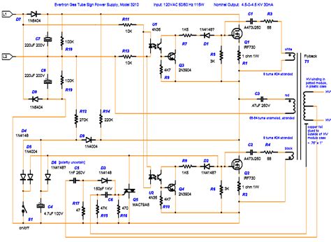 Ladder Schematic Wiring Diagram 120vac To Power Supply
