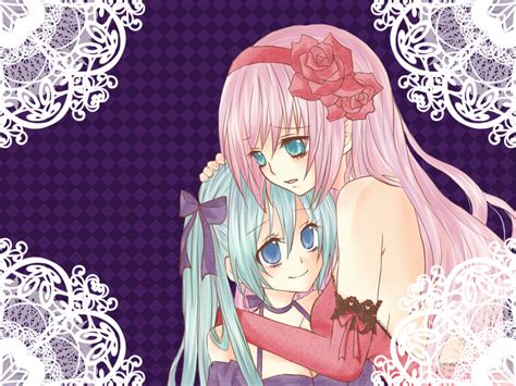 Hatsune Miku Megurine Luka Vocaloid Konachan Com Konachan Com Anime Wallpapers