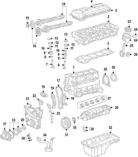 Toyota Tacoma Engine Parts Diagram And Overview