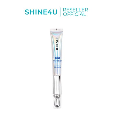 Jual Skintific 360 Crystal Massager Lifting Eye Cream Mengurangi Garis Halus Dan Kantong Mata