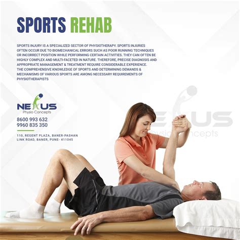 Nexus Sports Injury Is A Specialized Sector Of Physiotherapy Sports
