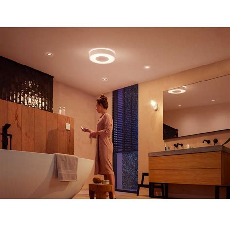 Philips Hue Xamento Large Bathroom Ceilling Light Weiß Auf Lager