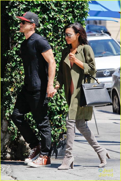 Naya Rivera And New Husband Ryan Dorsey Grab Lunch At Birds Cafe Photo