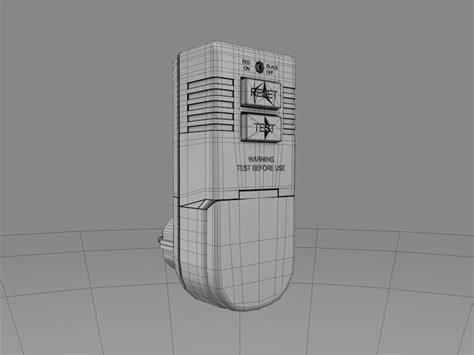 Prcd Power Plug With Safety Switch 3d Model 5 3ds Fbx C4d