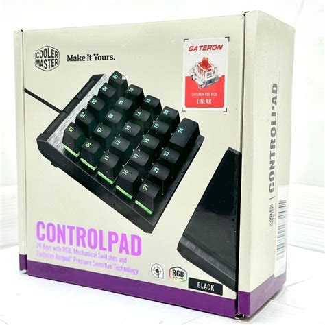 Tp Cooler Master Controlpad 24 Keys With Rgb Computers And Tech Parts And Accessories Computer