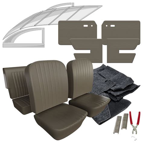 1965 1967 Vw Type 3 Fastback Smooth Vinyl Interior Kit