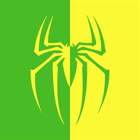 Green Spiderman Logo
