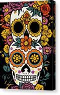 Day Of The Dead Dia De Los Muertos Mixed Media By Sampad Art Fine
