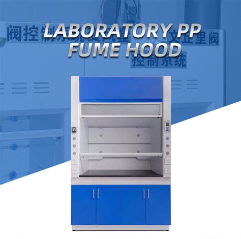 Chemistry Laboratory Ventilation Equipment Pp Vertical Fume Hood Fume
