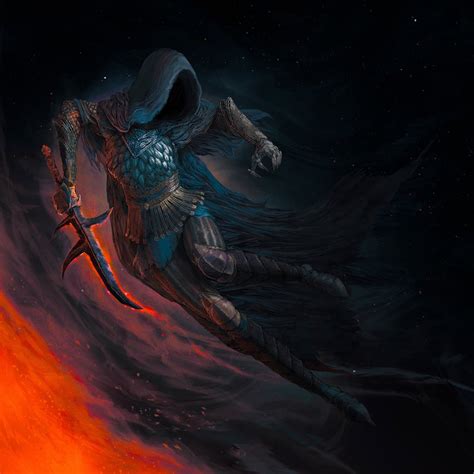 Black Knife Tiche Elden Ring Drawn By Martinleborgne Danbooru