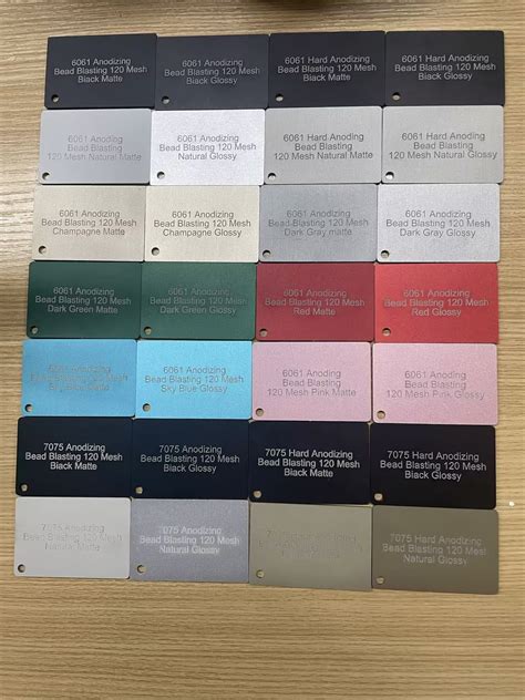 Anodized Aluminum Color Chart Anodized Aluminum Table Legs With Square