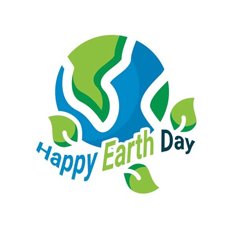Happy Earth Day Logo Vector Art Illustration 22782765 Vector Art At