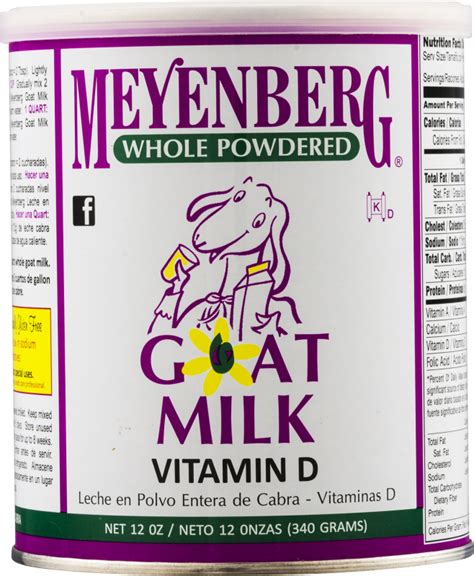 Meyenberg Whole Powdered Goat Milk Vitamin D Meyenberg 72904000028 Customers Reviews Listex