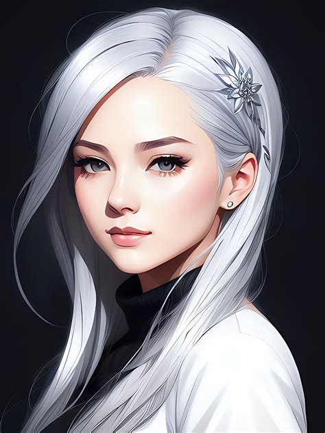 Silver Hair Girl