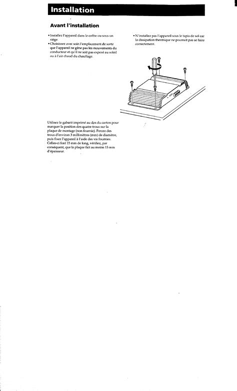 Sony Xm 250 Owners Manual Immediate Download