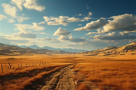 Premium Photo Emptygrasslandagriculturelandscapeoutdoors