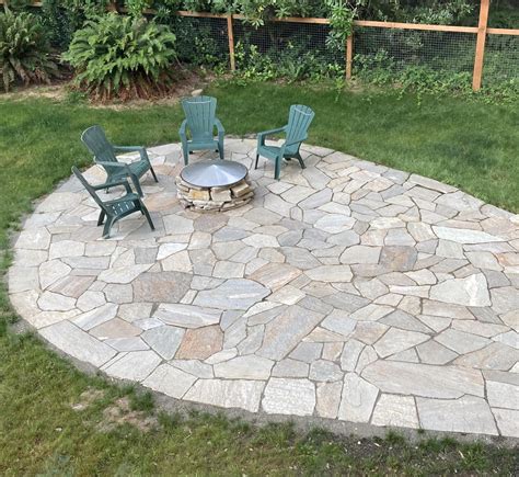 Loose Flagstone Patio
