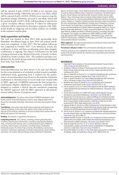 Compass Trial 脑医汇