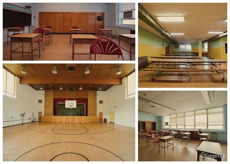 Classic School W Vintage Gym And Classrooms Rent This Location On Giggster