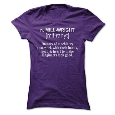 Millwright Definition T Shirt Shirts Cool T Shirts Hoodie Shirt