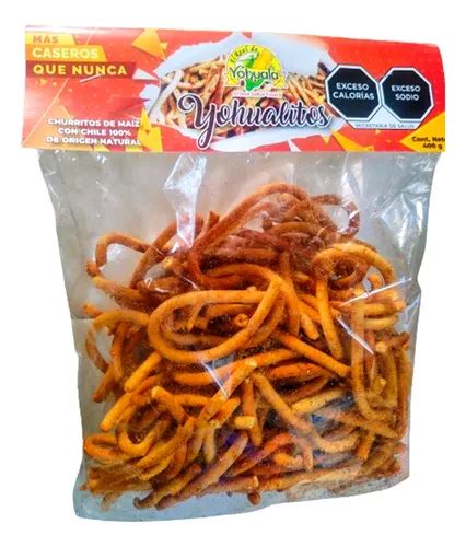 10 Pack Churritos Maíz Chile Yohualitos Real De Yohuala Gro Meses