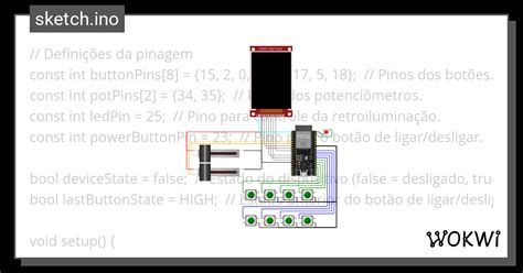 Projeto Wokwi Esp32 Stm32 Arduino Simulator