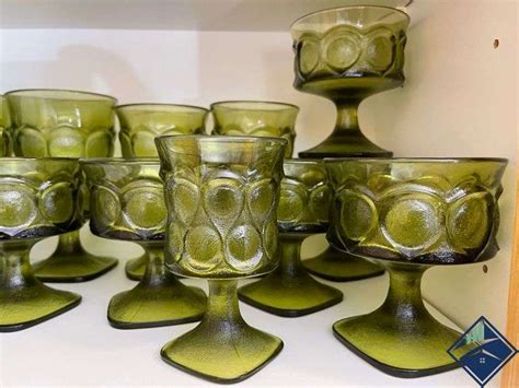 Noritake Spotlight Green Stemmed Drinking Glasses Estate Details