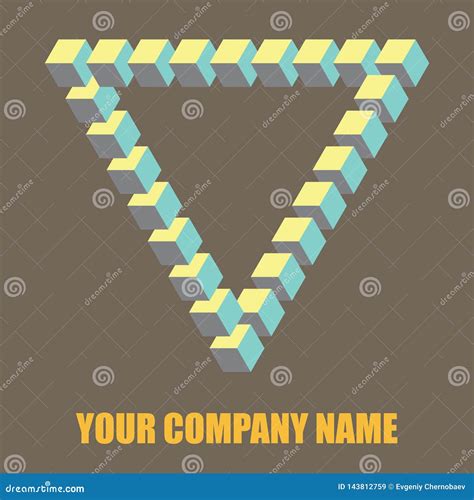 Isometric Triangle Pattern Vector Illustration 101077078