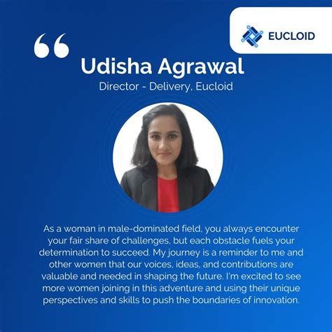 Eucloid Data Solutions On Linkedin Womenintech Womeninscience