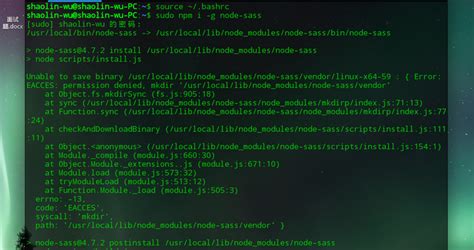 Node Sass安装失败的究极解决方法与简单使用 知乎