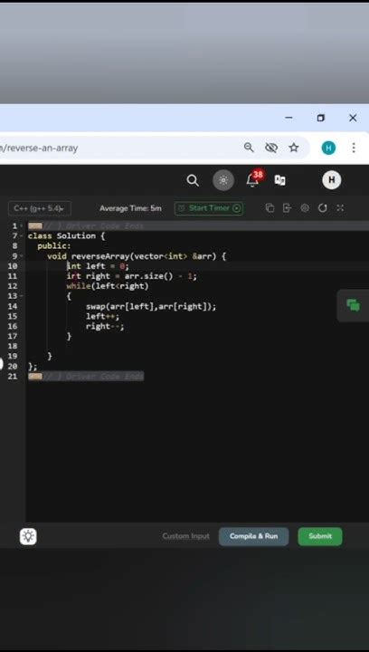 Reverse An Array In Cpp How To Reverse Elements Of An Array Cpp