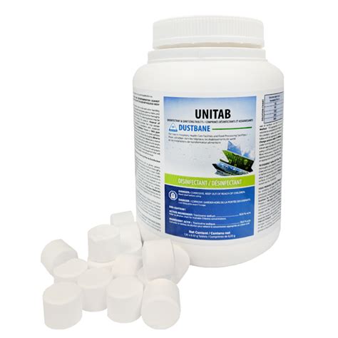 Unitab Disinfectant Tablets 6 55 Kg Ics Clean Supplies