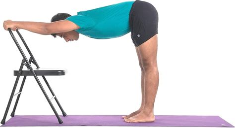 Chaise De Yoga Iyengar à Double Poutre Pliante Sans Dossier