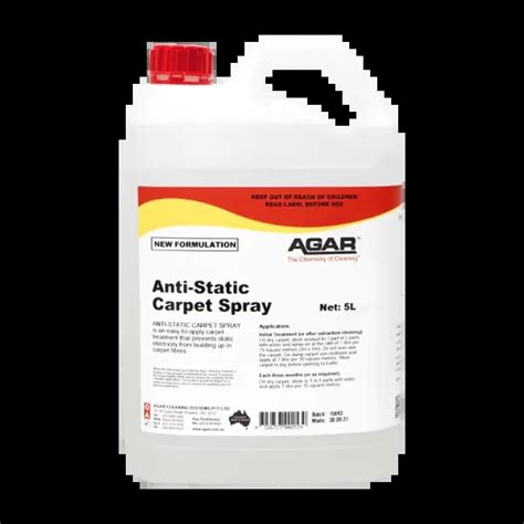 Agar Anti Static Carpet Spray 5l 1 Stop Shop