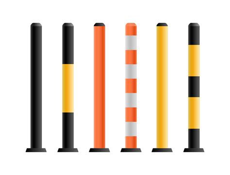 Street Bollard Traffic Road Metal Safety Barrier Pillar Street Bollard