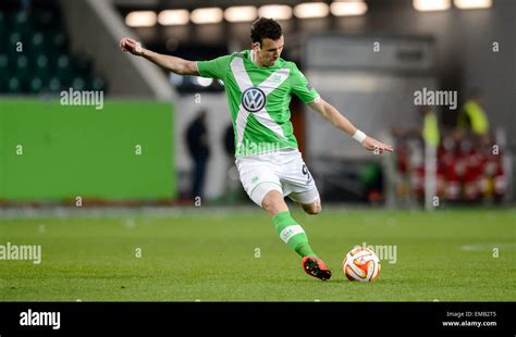 Wolfsburg Germany 16th Apr 2015 Wolfsburgs Ivan Perisic In Action