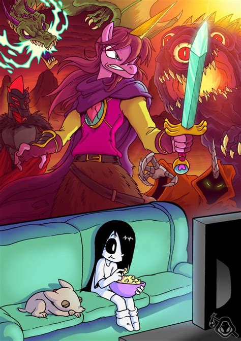 Warrior Unicorn Princess By Bjsinc Comic Art Erma Comic Fun Comics