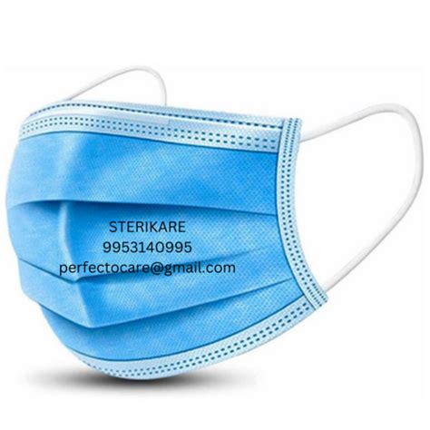 Disposable Surgical Mask Non Woven Sterile Light Green Disposable