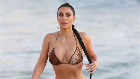 Kim Kardashians Wows In Bikini During ‘sports Illustrated Photoshoot