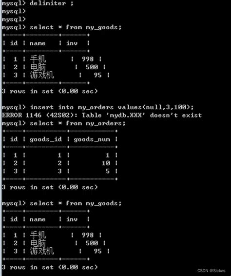 数据库笔记mysql Select查询显示表中数据 显示为 Csdn博客
