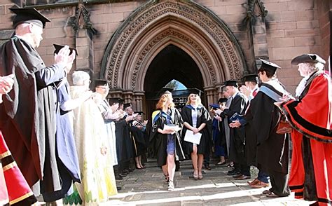 University Centre Reaseheath Stages Graduation Ceremony In Nantwich