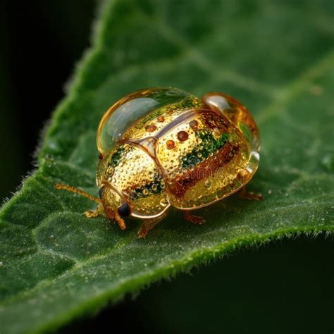 Amazing Golden Tortoise Beetle Stock Illustrations 1 Amazing Golden Tortoise Beetle Stock