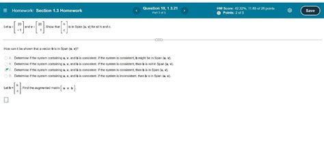 Solved Homework Section 1 3 Homework Question 10 1 3 21