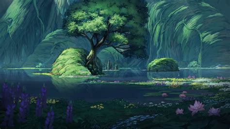 大木 苔 森林 阳光透过树木图片 尺寸3111x1750 Bobopic