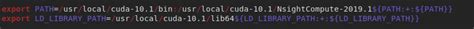 Bash Export `usrlocalcuda 101lib64‘ 不是有效的标识符 Csdn博客