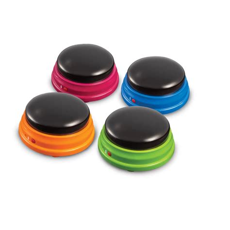 Buzzers Enregistrables Jeu De 4